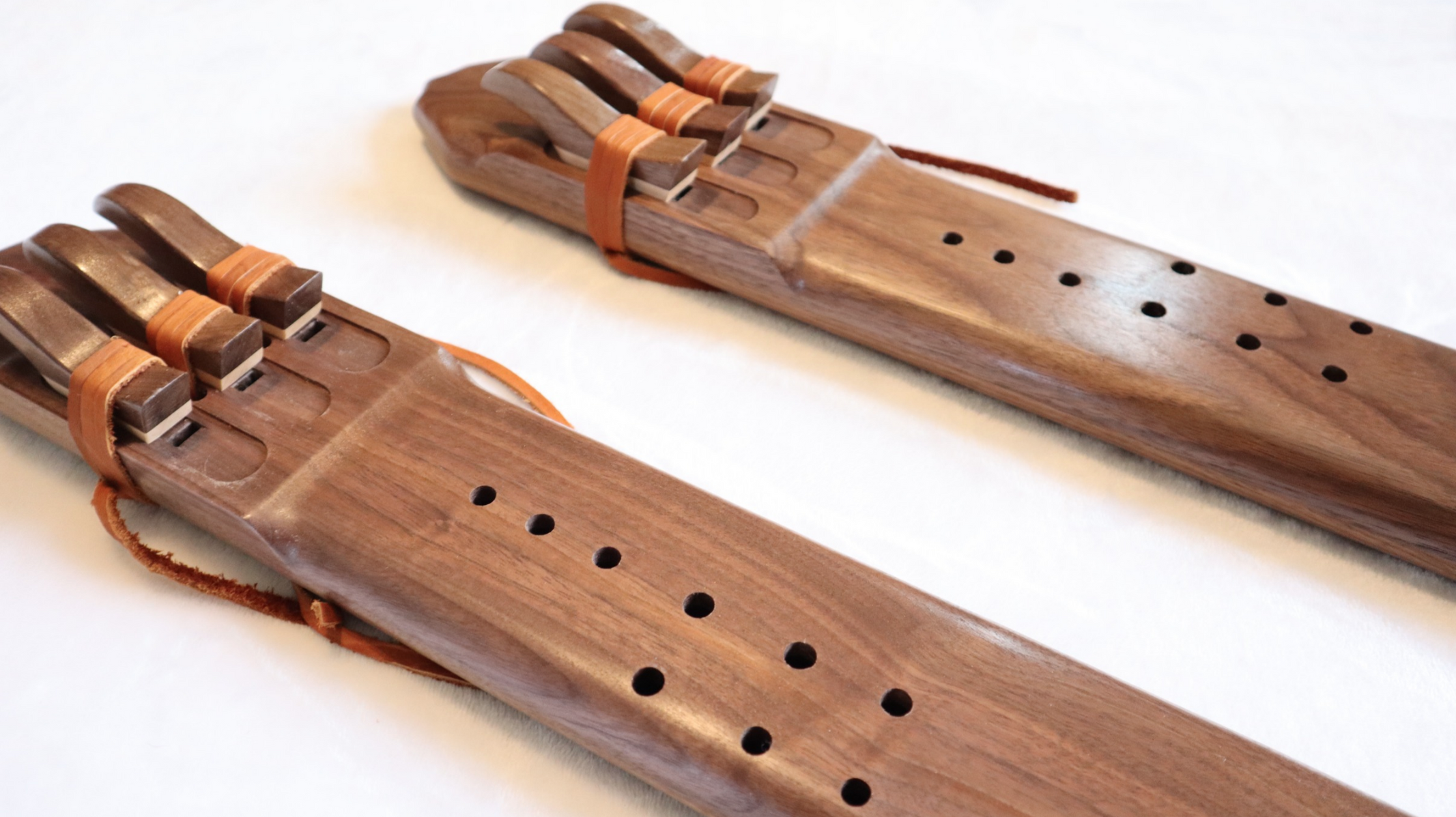 Elemental Flutes - Walnut Triple [G4] Native American-Style Flute ...