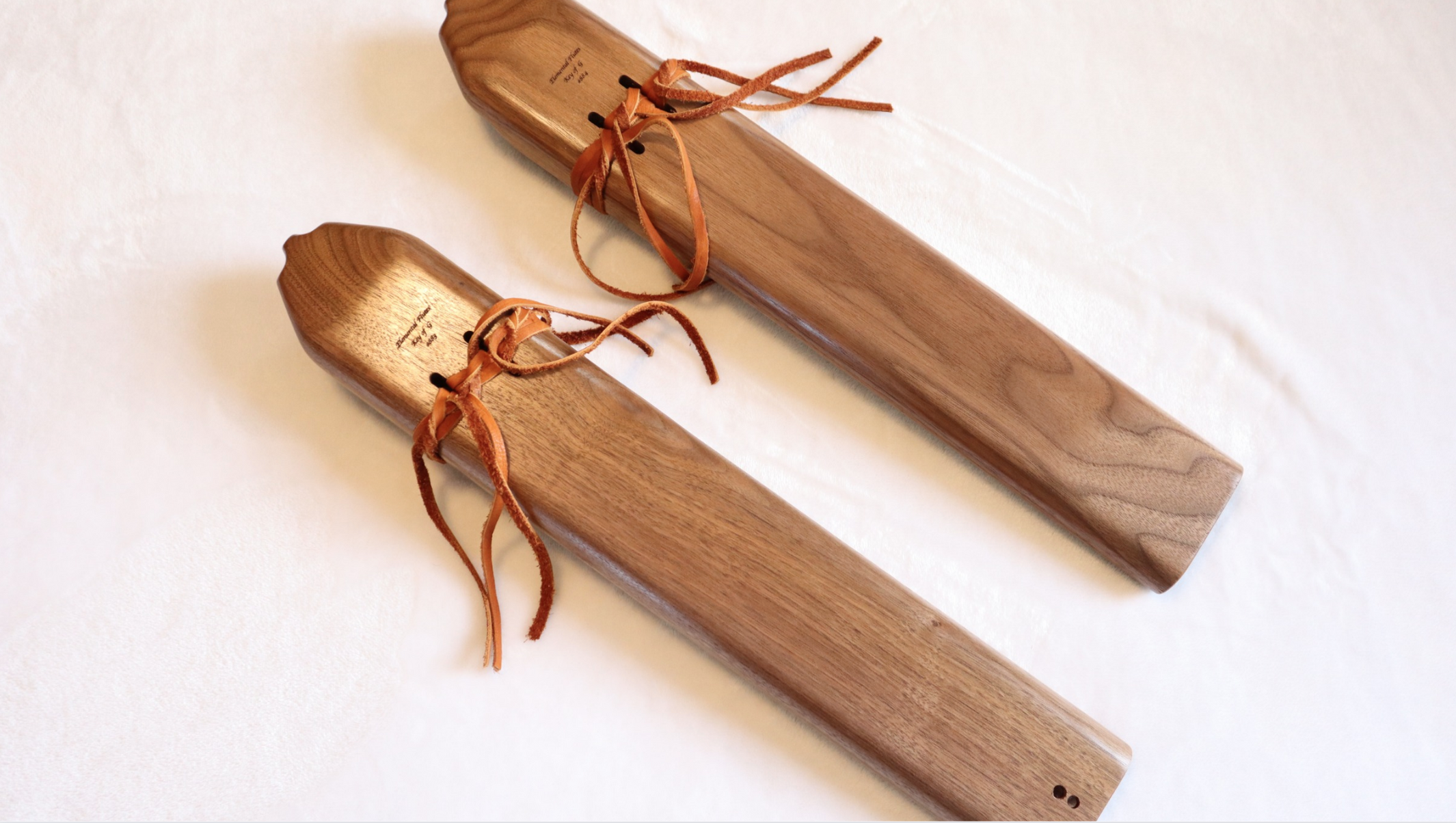 Elemental Flutes - Walnut Triple [G4] Native American-Style Flute ...