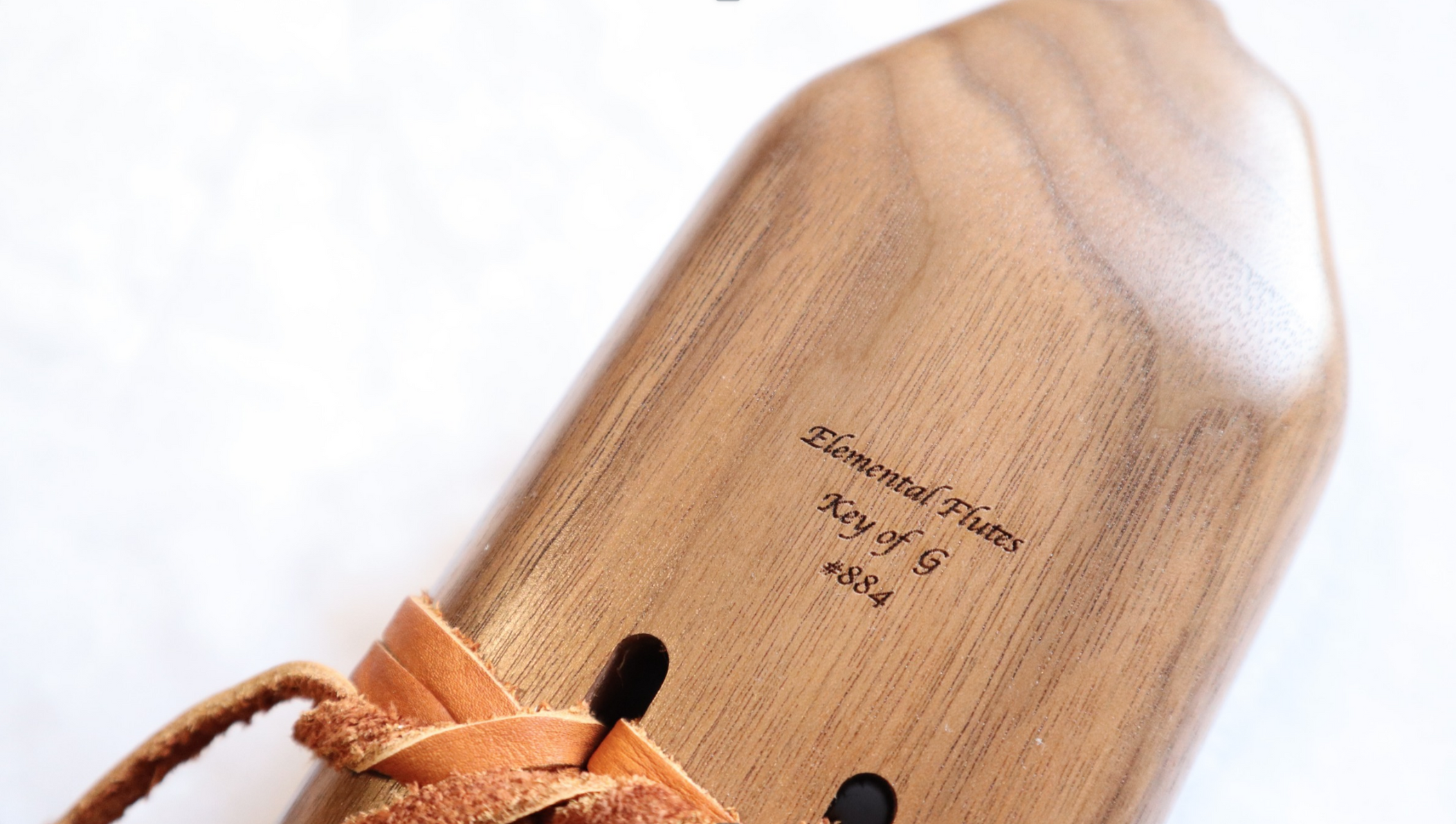 Elemental Flutes - Walnut Triple [F#4] Native American-Style Flute ...