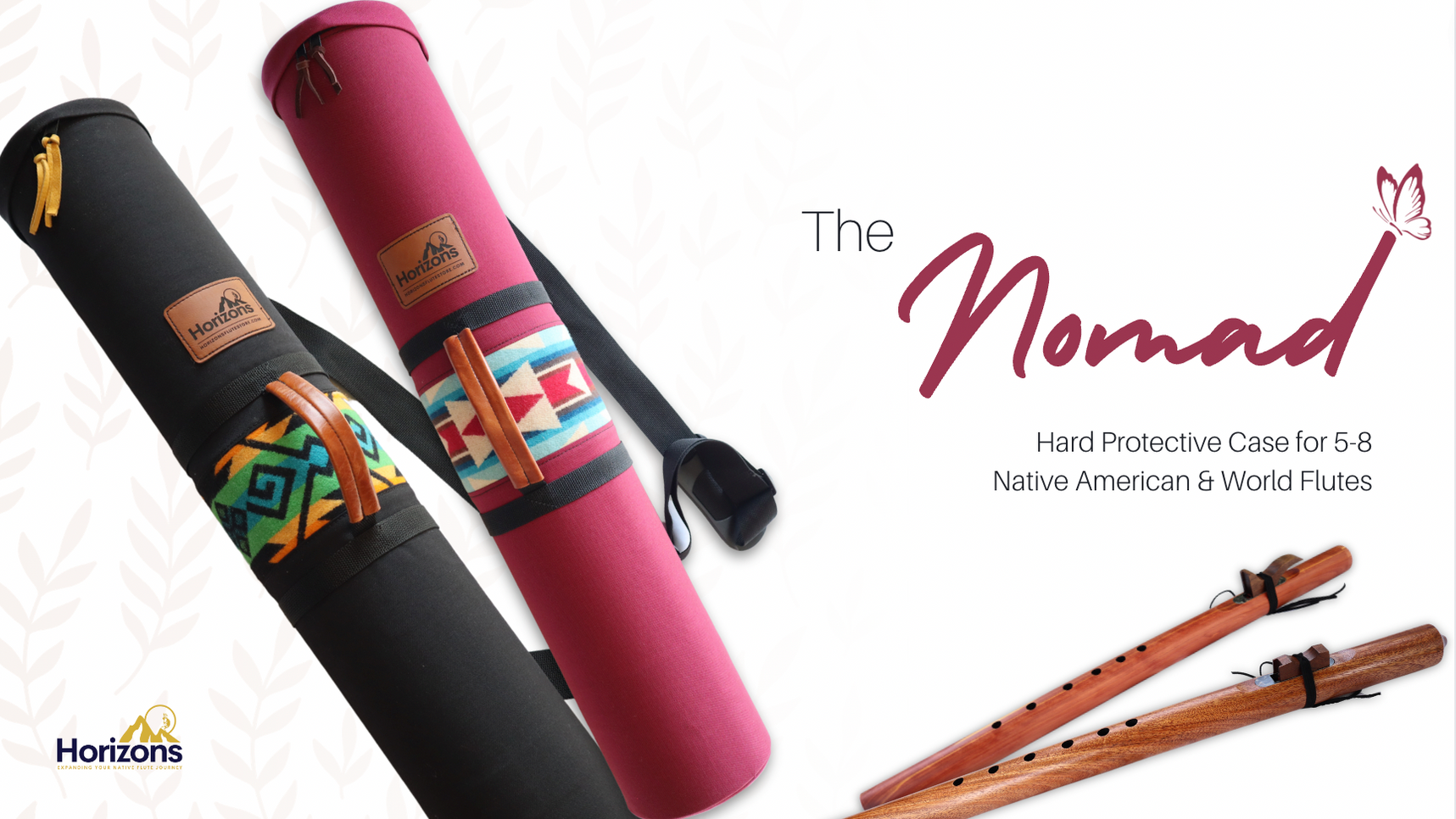 The Nomad | Native American Flute Case [Holds 5-7 flutes] — Horizons ...