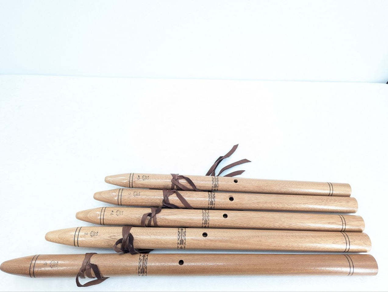 #AC191-AC195 Rain Spirit Flutes [D-G#] Native American-Style Flute ...