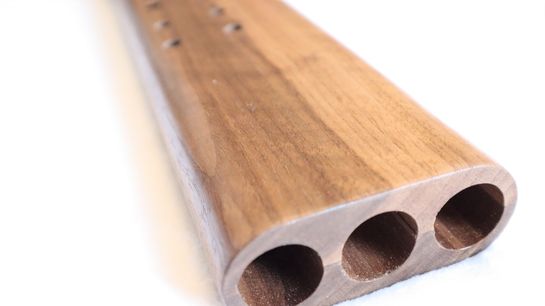 Elemental Flutes - Walnut Triple [G4] Native American-Style Flute ...