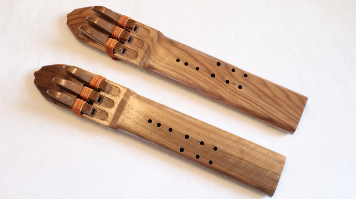 Elemental Flutes - Walnut Triple [F#4] Native American-Style Flute ...