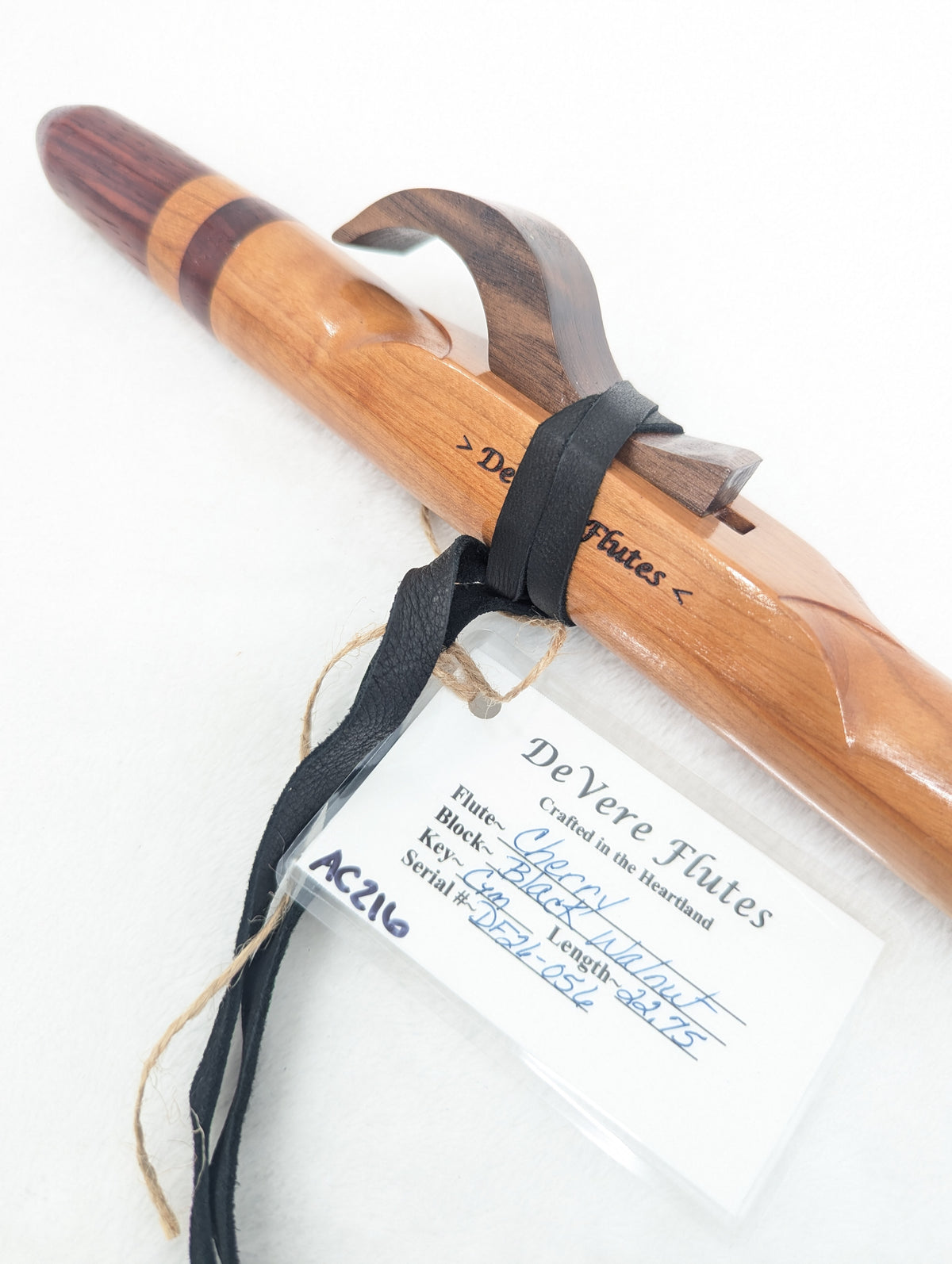 #AC216 DeVere Flutes [C] Native American-Style Flute — Horizons Flute Store