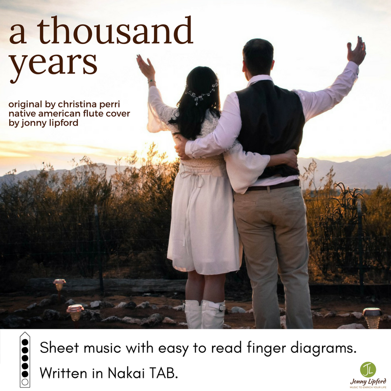 A Thousand Years - Sheet Music for Native American Flute [PDF ...